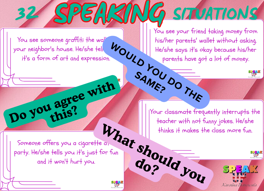 32 SPEAKING situations