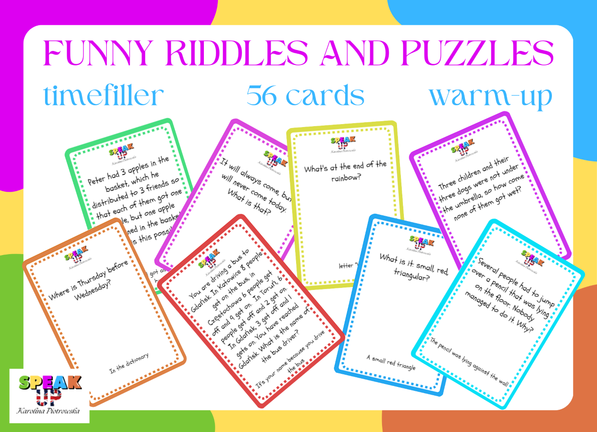 FUNNY RIDDLES AND PUZZLES